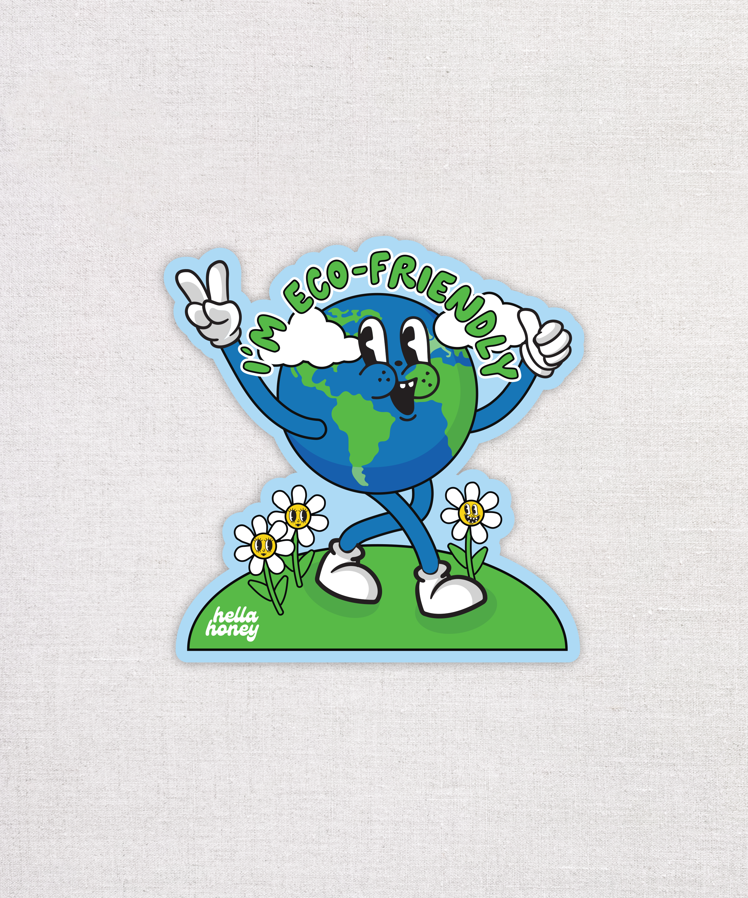 Eco-Friendly Stickers – HellaHoneyCo